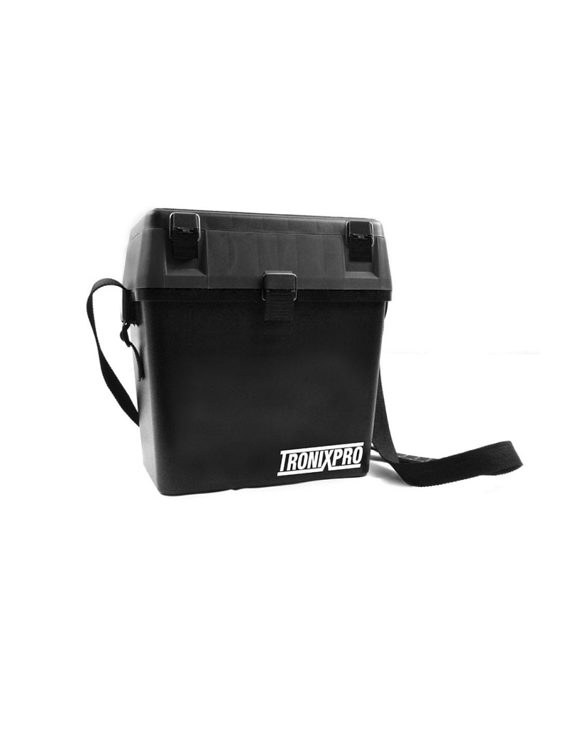 Viskoffer Seatbox Black Tronixpro - Hengelsport W. van der Niet